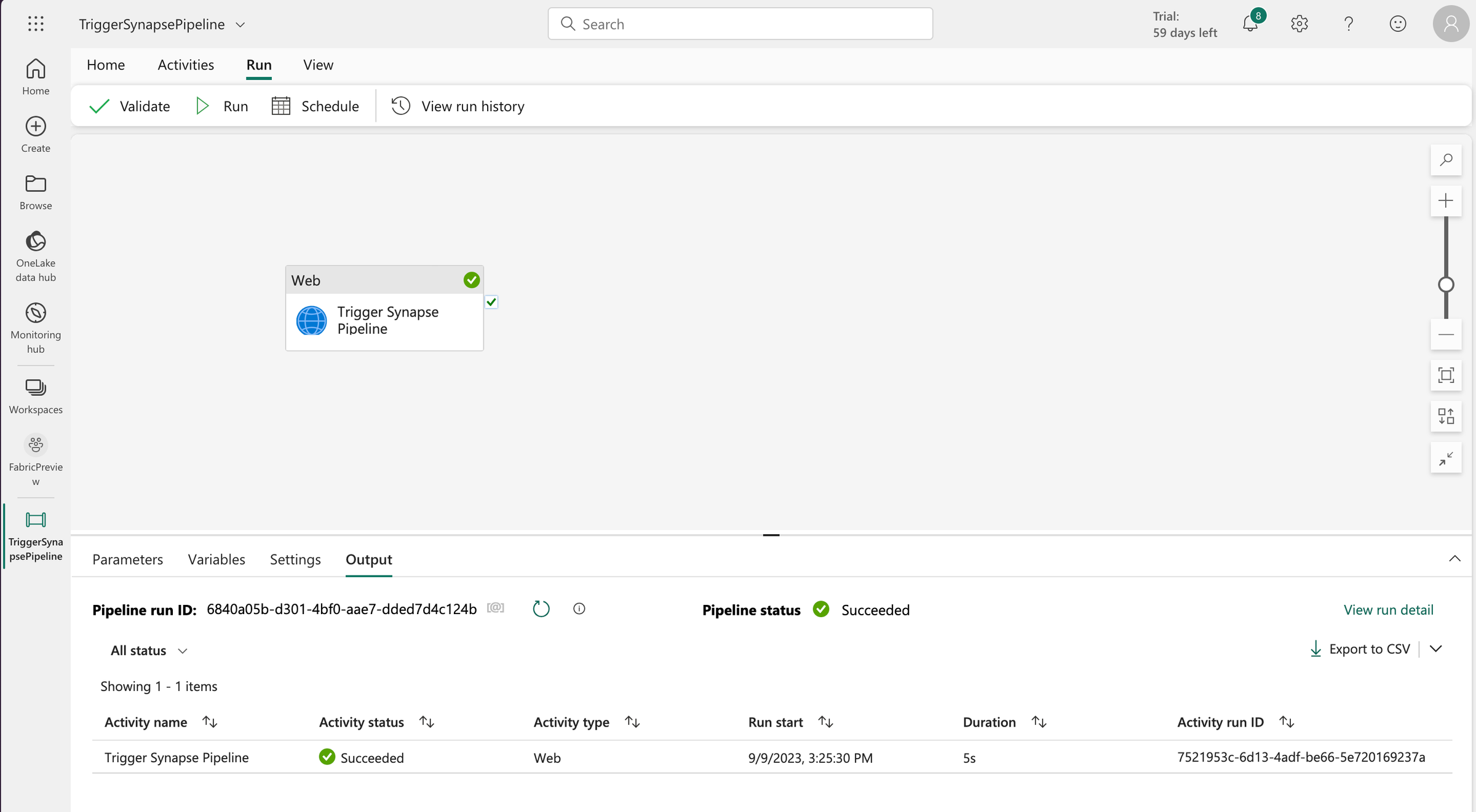 Triggering Synapse Pipelines From Microsoft Fabric Via Rest Apis 